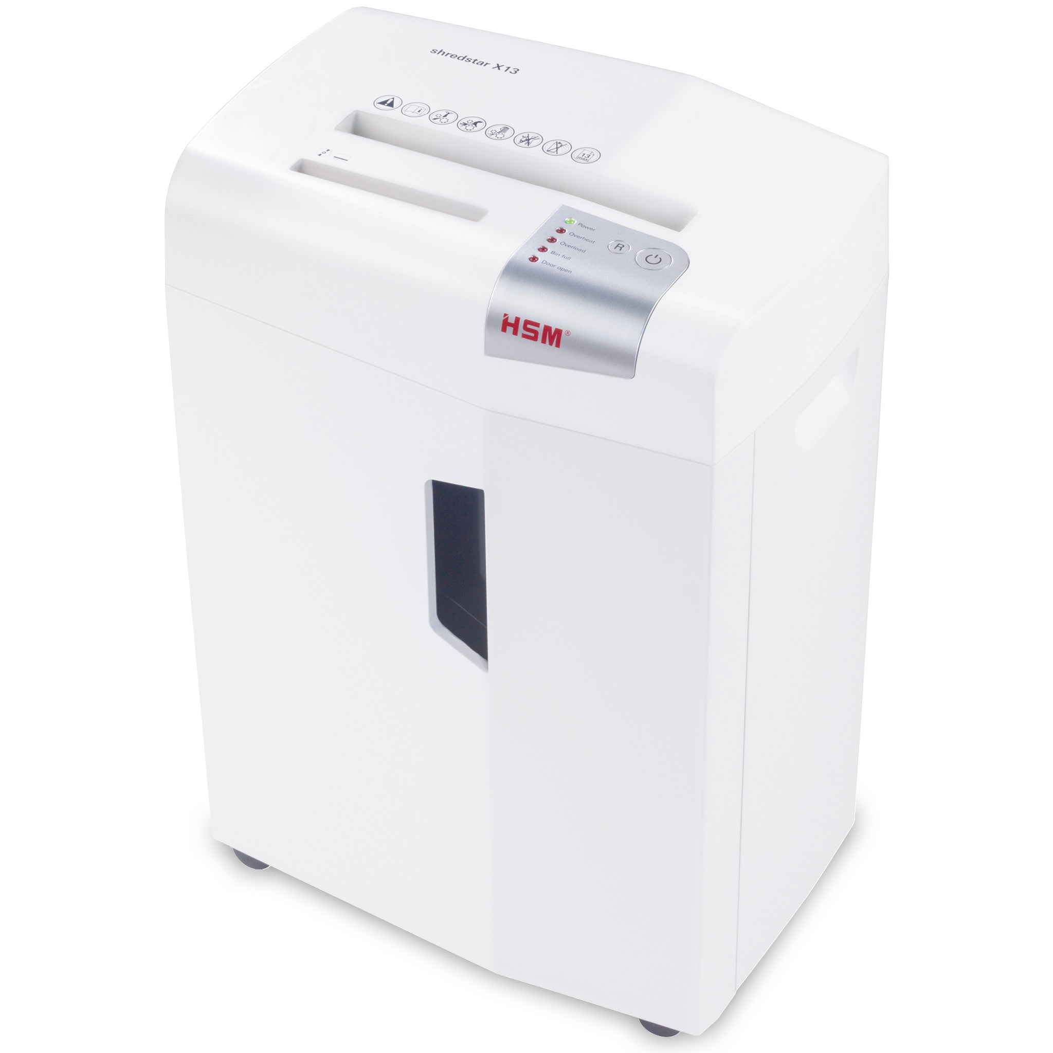 HSM ShredStar X13 Cross Cut (4x37mm) 13-Sheet Shredder – Office Systems ...